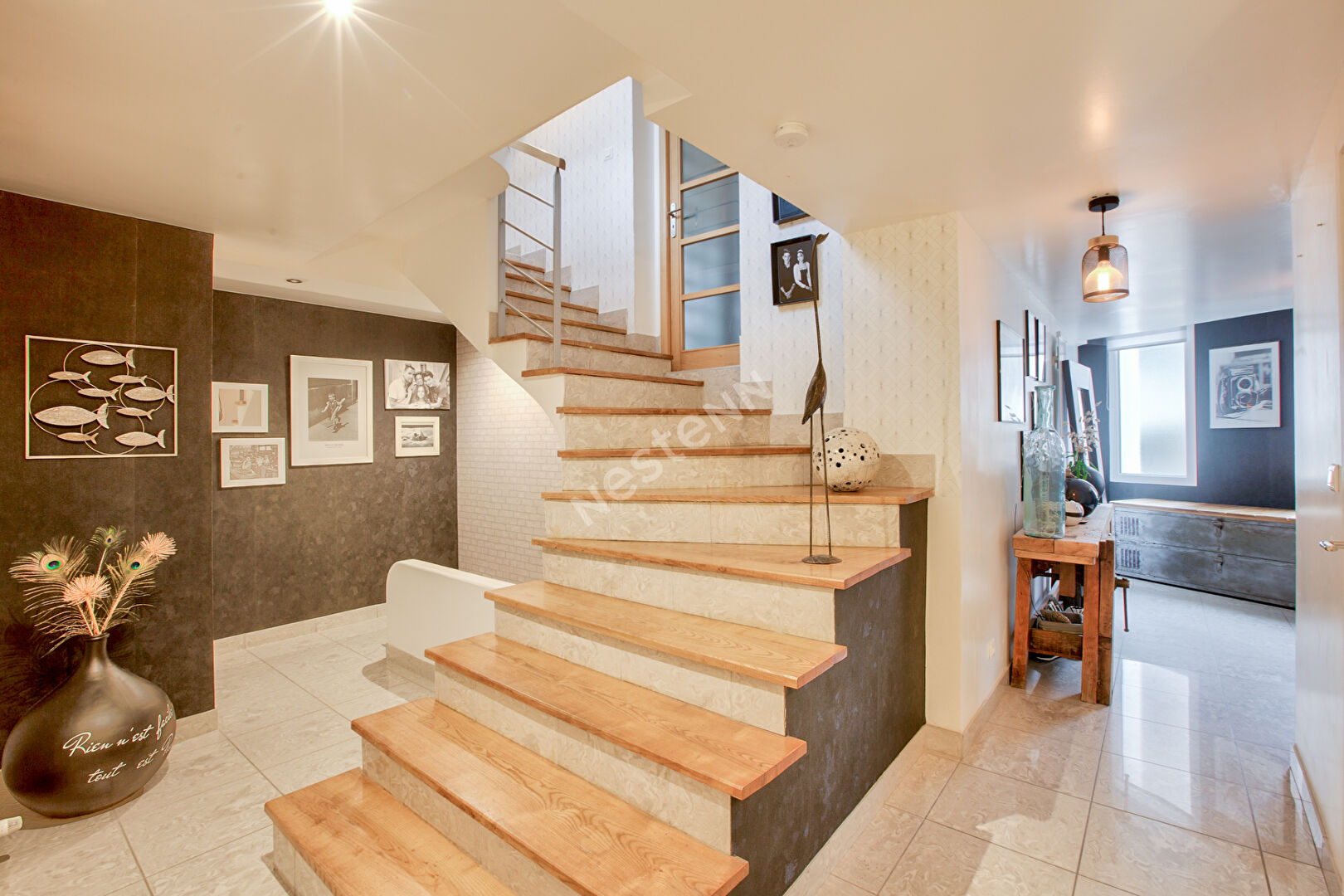 MAISON DE VILLE STYLE LOFT 4 CHAMBRES AVEC GARAGE ET TERRASSE SAINT ...