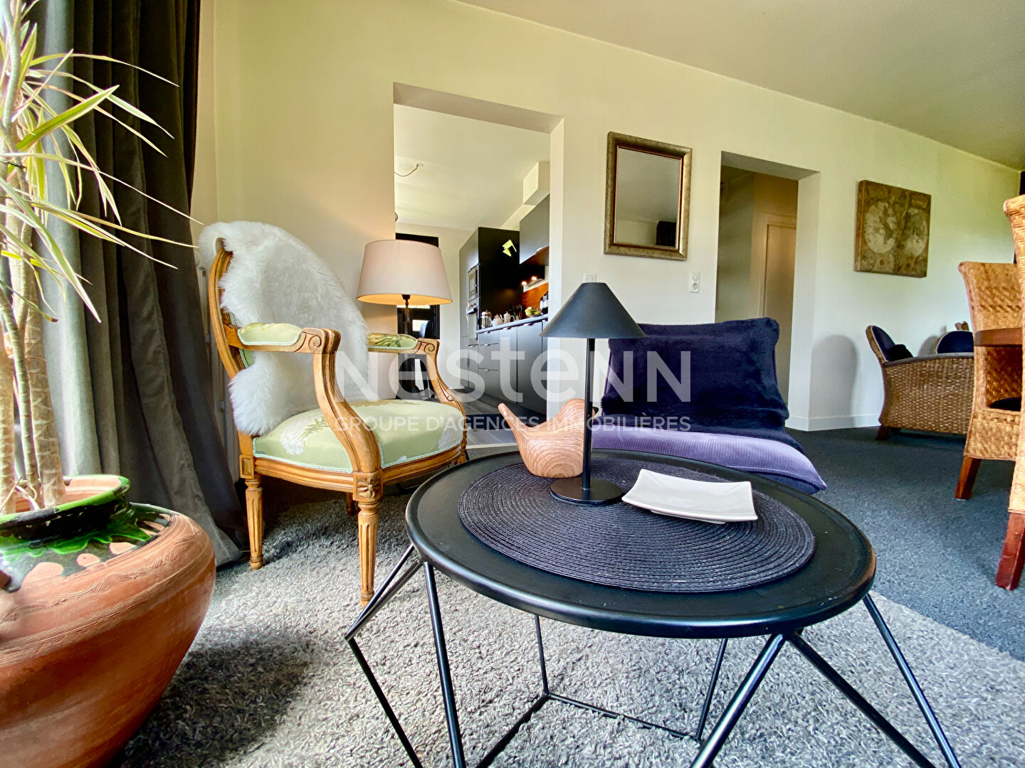 À VENDRE MAISON 4 CHAMBRES ET TERRAIN CONSTRUCTIBLE À MESNIL-ROC'H
