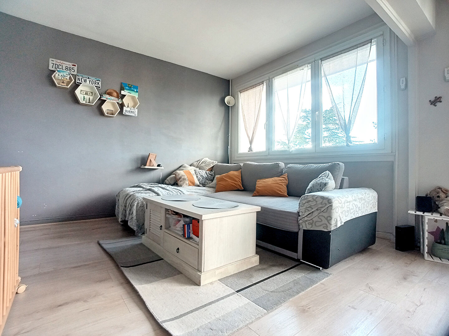 Appartement T4 Saint Etienne HPL avec balcon et garage