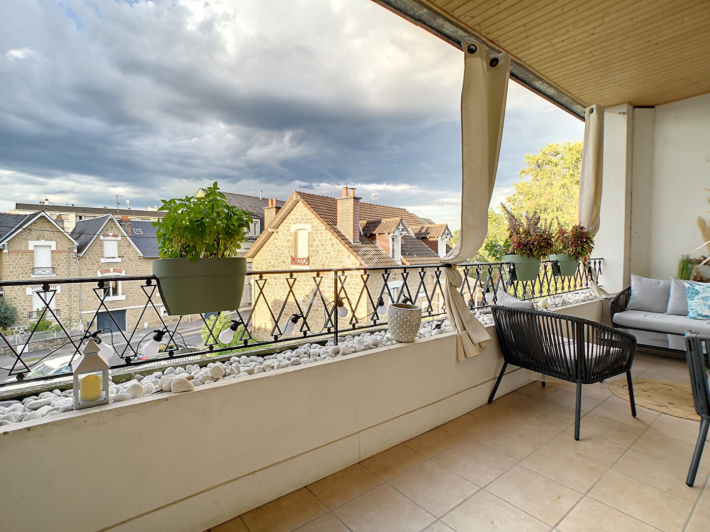 Appartement T3 a vendre quartier piscine avec terrasse - 70m2 - deux ...