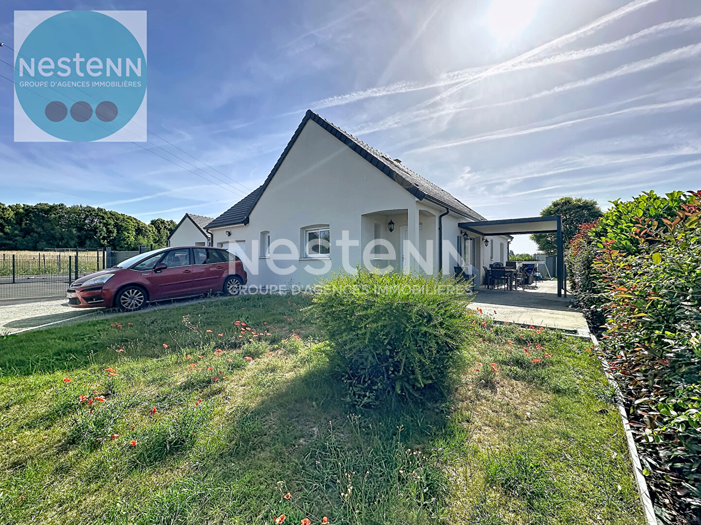 Maison récente 7 pièces à vendre au centre de Saint Lubin en Vergonnois