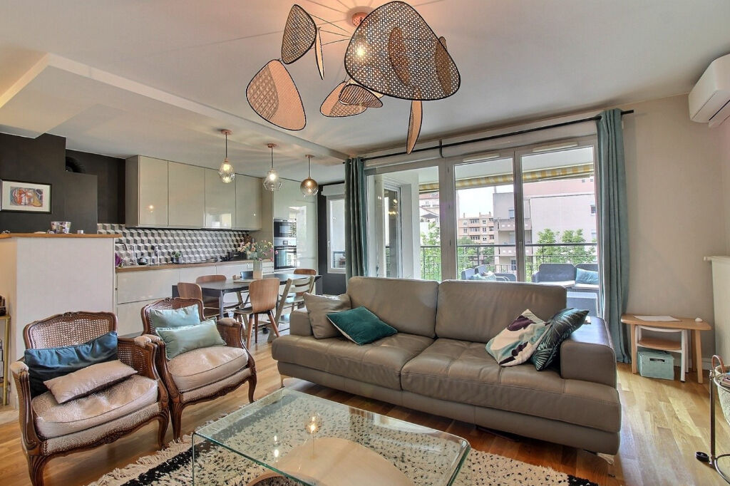 Appartement Lyon Monplaisir T4 avec balcon a vivre