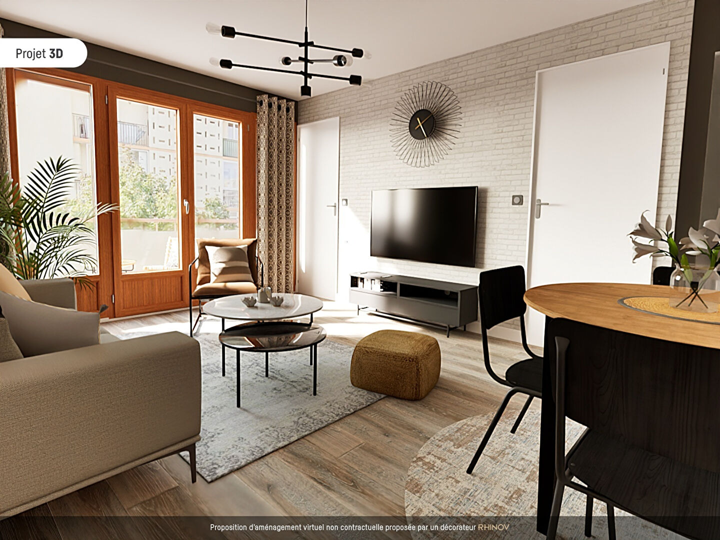 Valence DANTON T2 bis 43,35m2, balcon, facilites de stationnement ...