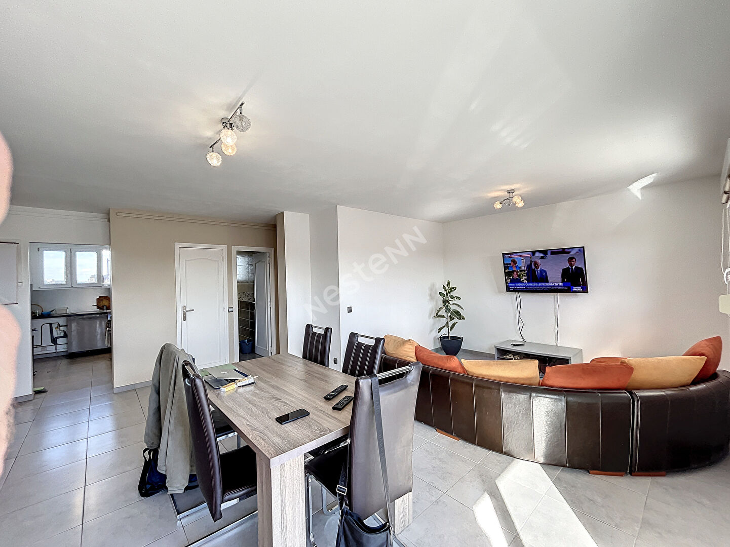 Appartement F4 - METZ SABLON - 3 chambres - Dernier etage - Balcon - Cave - Facade neuve