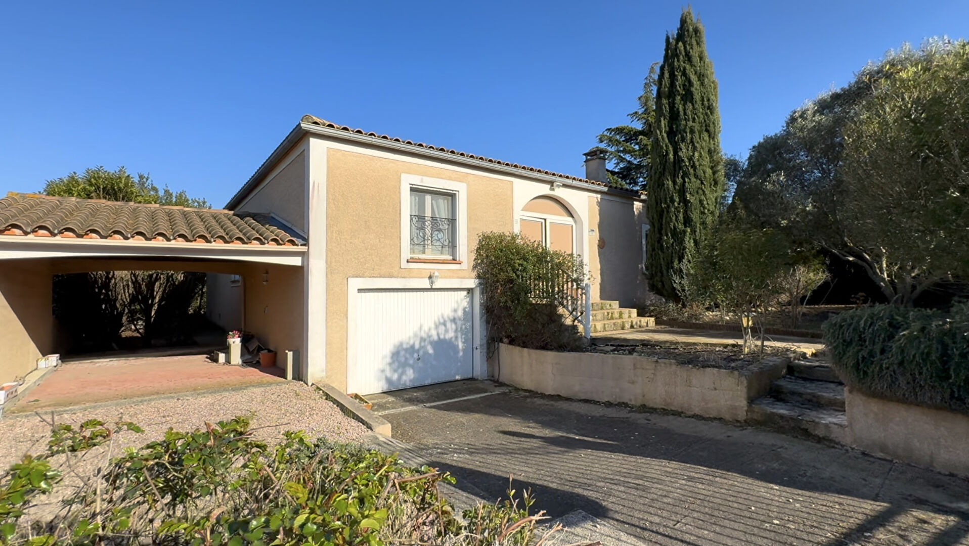 Maison 145 m2 sur 1000 m2 avec piscine, garage et abri-voiture 11570 Palaja